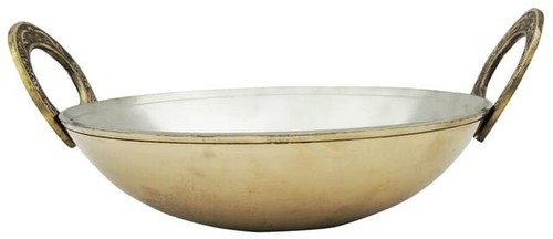 Brass Wok Thai Food Dessert Pan Home Cooking Curry Tomyam Restaurant ...