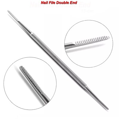 Podiatry Ingrown Nail File Double Ended Manicure Pedicure Nails Care ...
