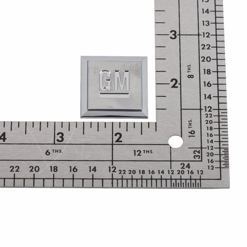 OEM NEW GM Fender or Door GM Mark of Excellence Emblem Badge Chrome 1 ...