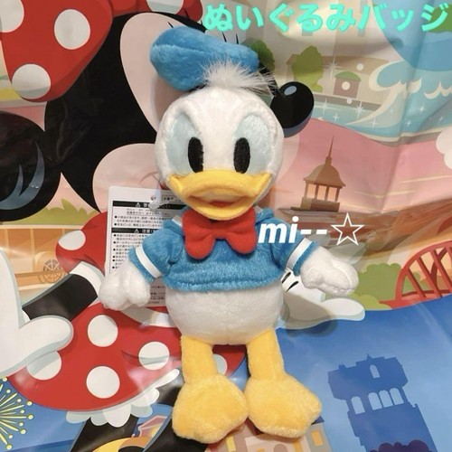 Tokyo Disney Resort Donald Duck Plush Badge Nuiba Normal | eBay
