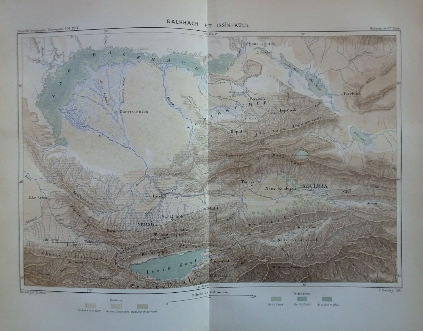 Lake Balkhash Map