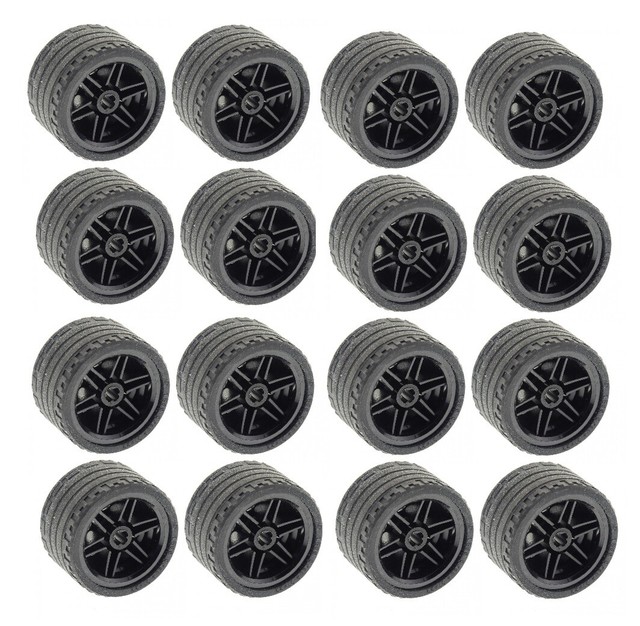 LEGO Technic Wheel 37x22 Tire ZR Gray Wheels 56145 55978 for sale ...