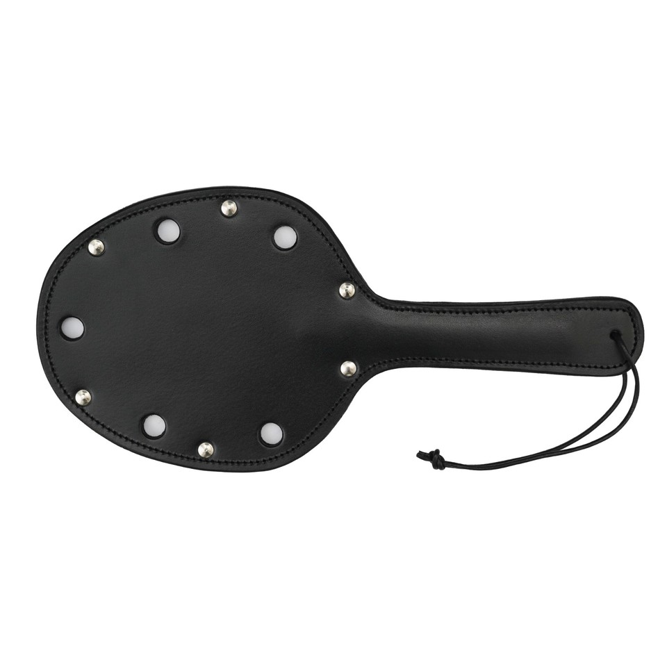 Real Handmade Leather Spanking Paddle BDSM Leather Slapper Slave Toys ...