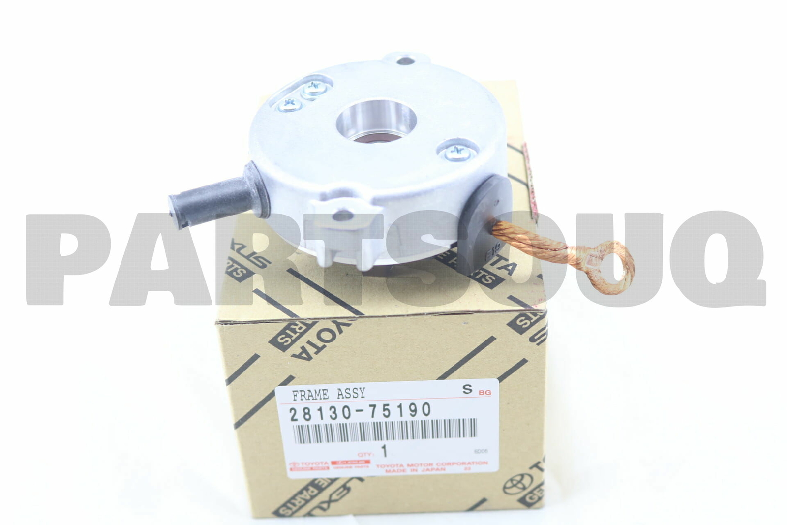 2813075190 Genuine Toyota FRAME ASSY, STARTER COMMUTATOR END 28130 ...