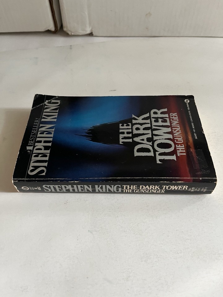 The Dark Tower: The Gunslinger by Stephen King PB Signet 1989 3rd Print ...