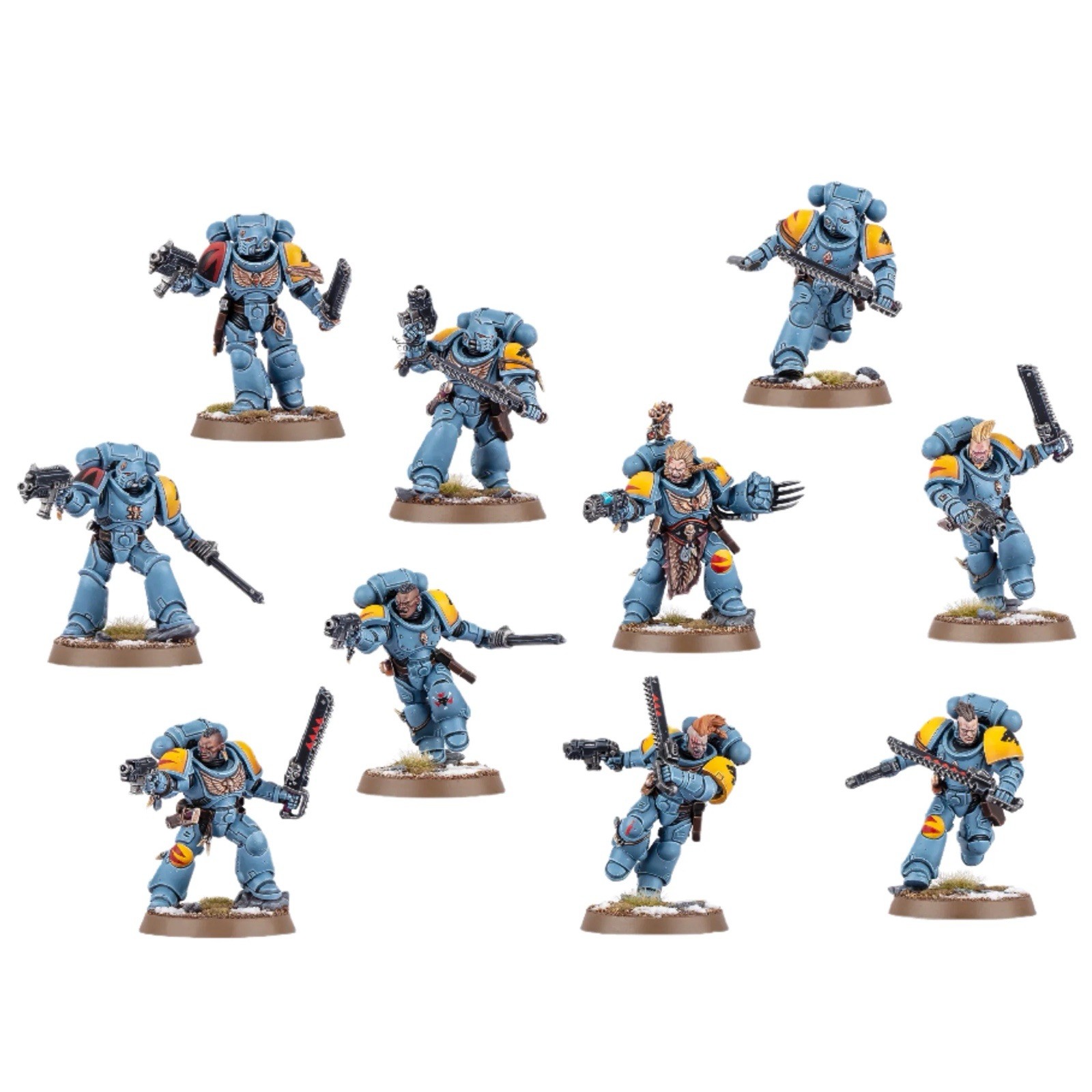 Warhammer 40K Space Wolves Blood Claws (x10) NEW ON SPRUE | eBay