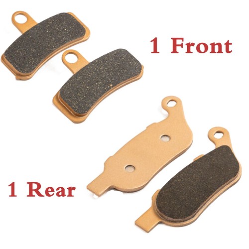 Front Rear Brake Pads for Harley Flstc FLSTF FLSTFB FLSTN 2008-2014 ...