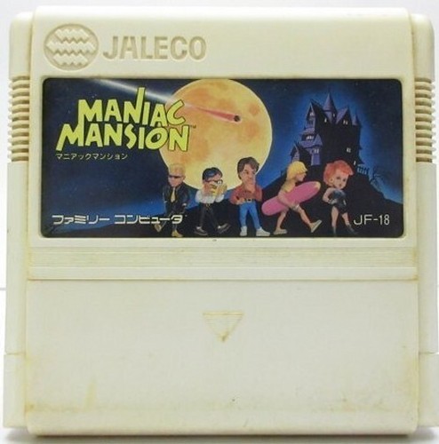 MANIAC MANSION NES FC Nintendo Famicom Japanese Version | eBay
