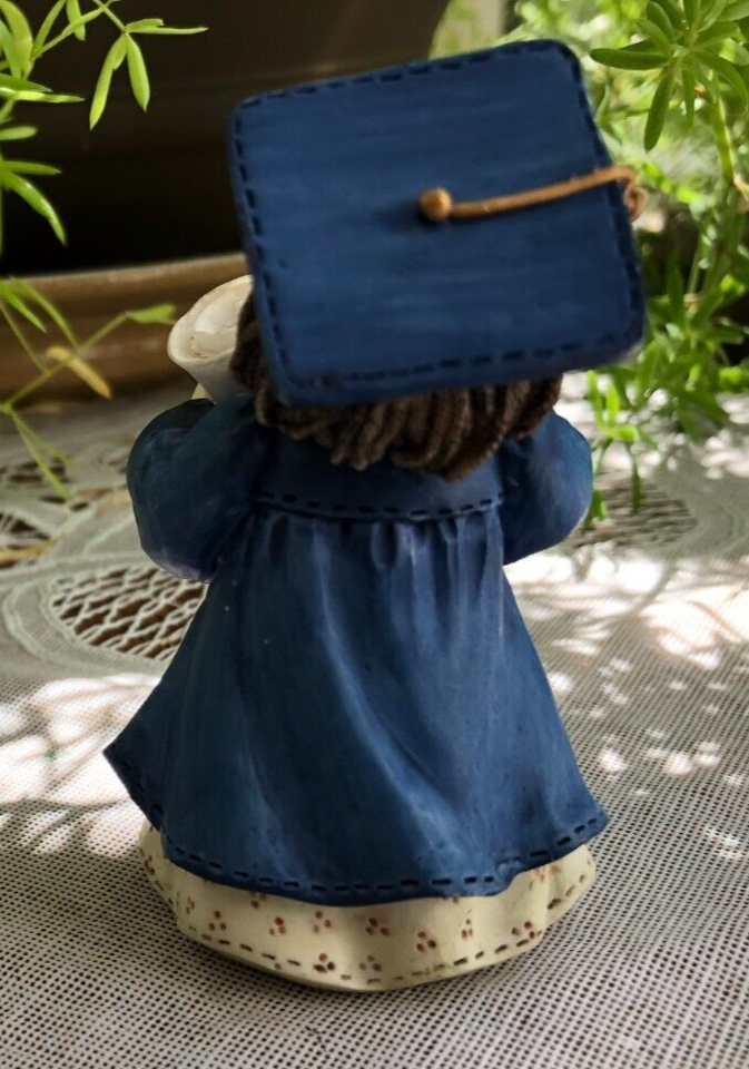 ENESCO CUTE AS A BUTTON FIGURINE - GRADUATE | eBay