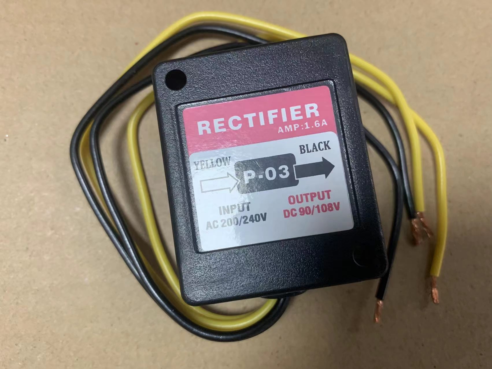 RECTIFIER P-03 1.6A Rectifier Motor Brake Rectifier Module Rectifier ...