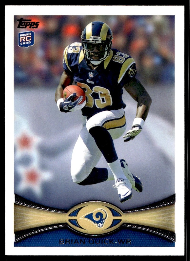 2012 Topps Brian Quick Rookie G22 St. Louis Rams #279 | eBay