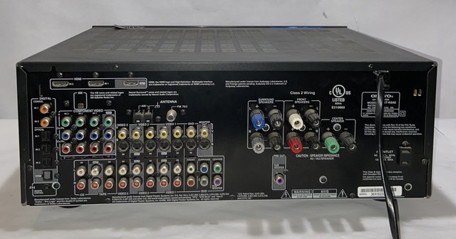 Onkyo Ht-r640 5.1 Channel HDMI Dolby Pro Logic Receiver for sale online ...