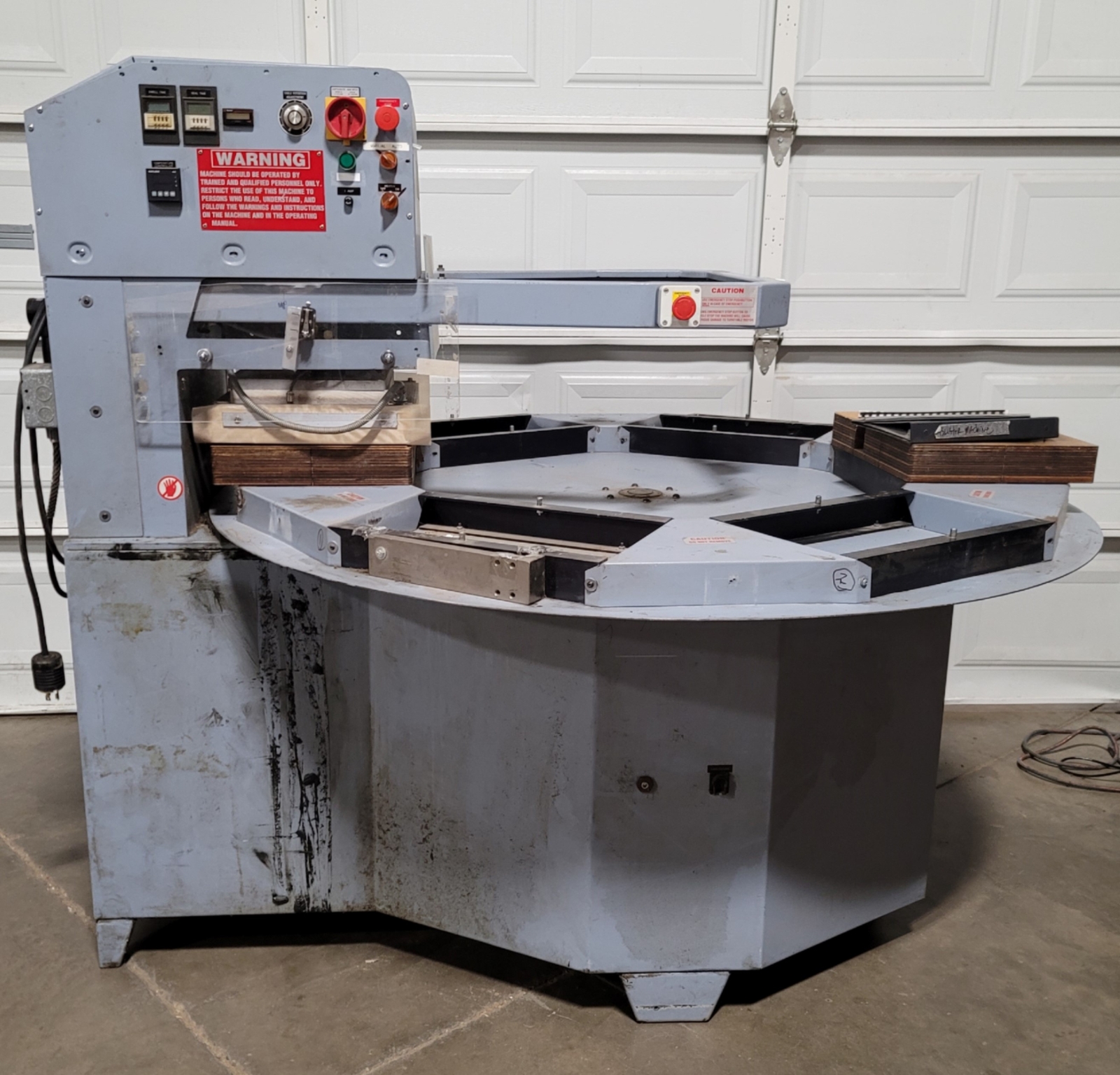 Visual Thermoforming SDS 6 C 6-Station Rotary Blister Pack Machine ...