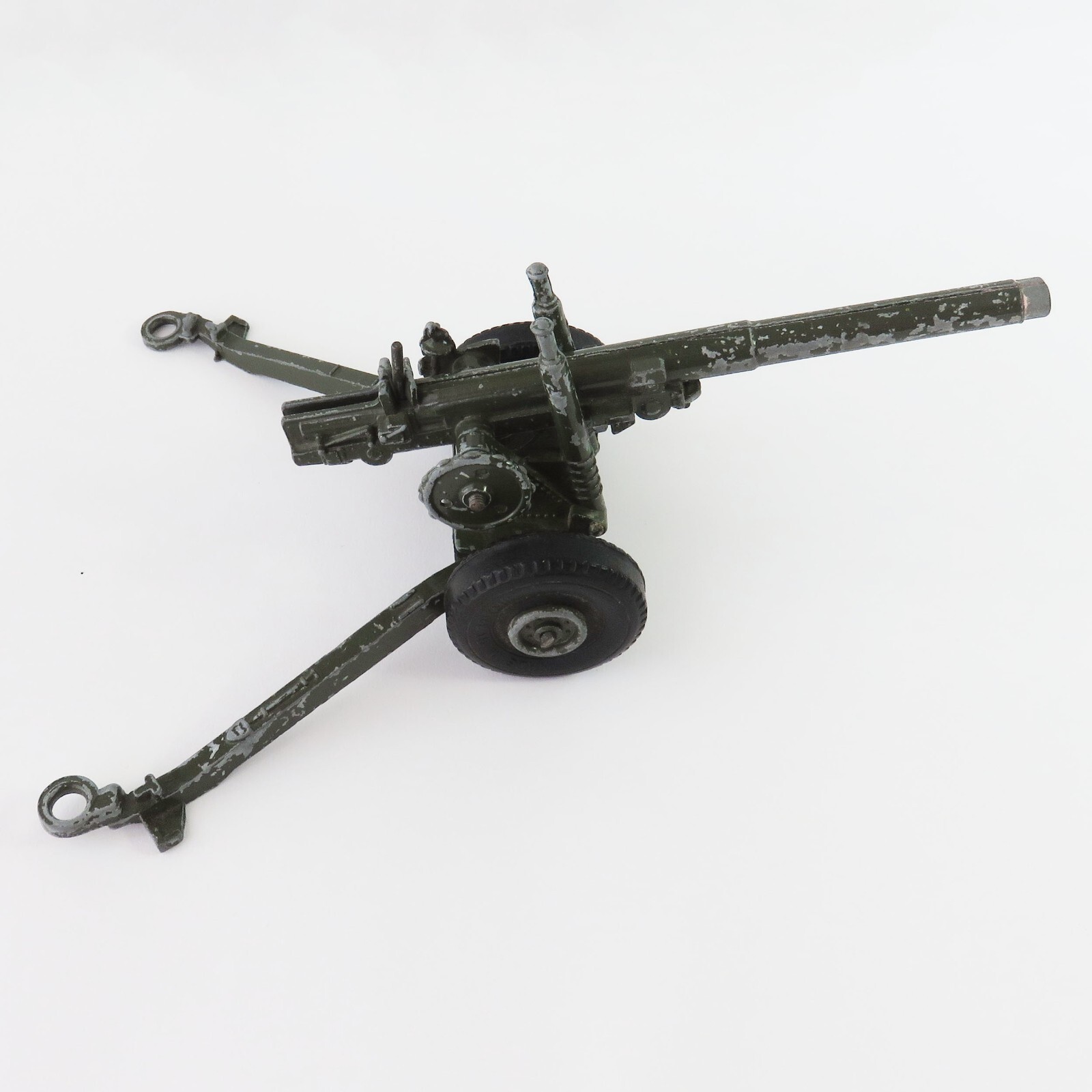 Vintage The Crescent Toy Co Diecast Metal Military Howitzer Gun Toy ...