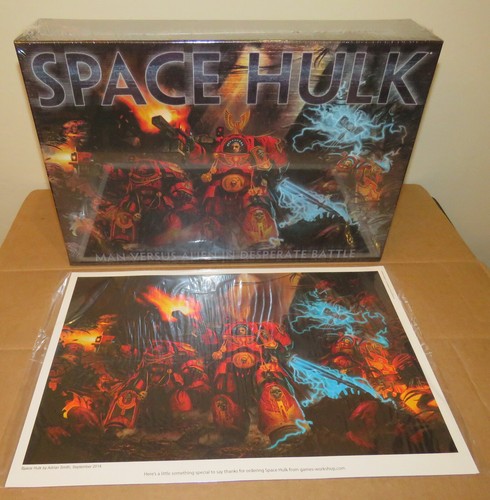 Space Hulk Board Game (2014) New Sealed, w/ Limited Edition Art, Games ...