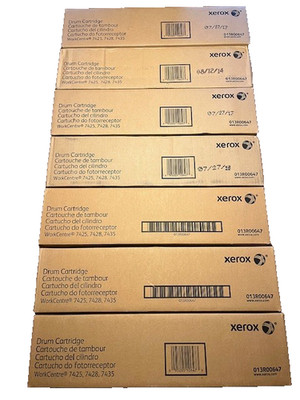 SEVEN (7) Xerox 013R00647 Drum Cartridges. Factory Sealed. | eBay