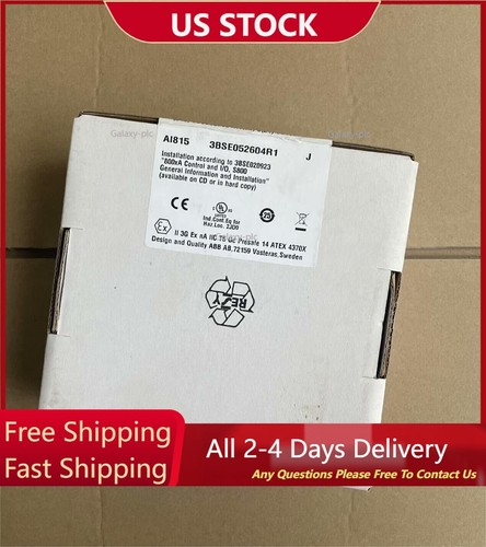 ABB AI815 3BSE052604R1 S800 I/O MODULE NEW IN BOX SHIP BY FAST DHL/FE ...