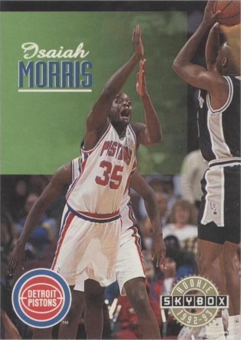 1992-93 Skybox - Isaiah Morris #338 (RC) for sale online | eBay