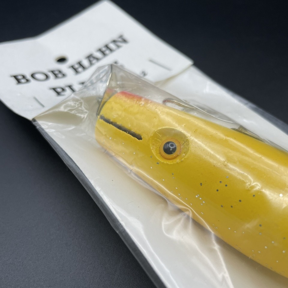 NEW BOB HAHN METAL LIP SWIMMER BD 1oz SALTWATER SURF STRIPER WOOD ...