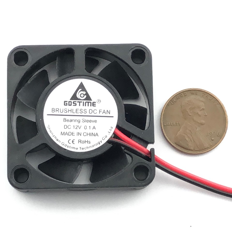 12V 40mm Cooling Computer Case Fan 4010 40x40x10mm DC PC 3D Printer 2 ...