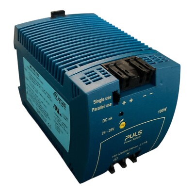PULS ML100.100 Compact DIN Rail Mount Power Supply – 24V 4.2A 100W | eBay
