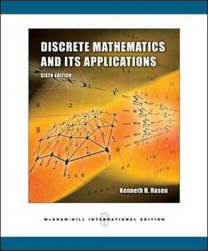 Discrete Mathematics and Its Applications International Version - GOOD ...