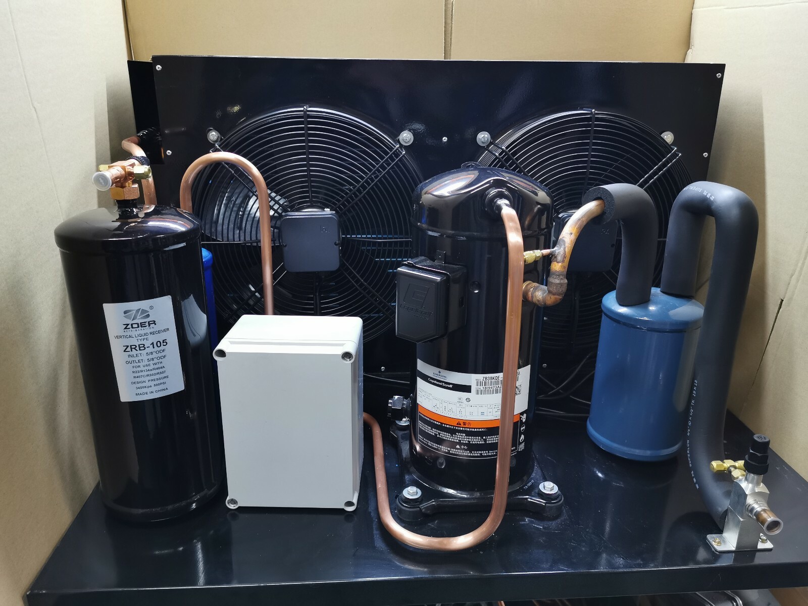 #Condensing unit TAG 4561 Z R404 MED TEMP 5HP+ Evap Blower HEA4003 ...