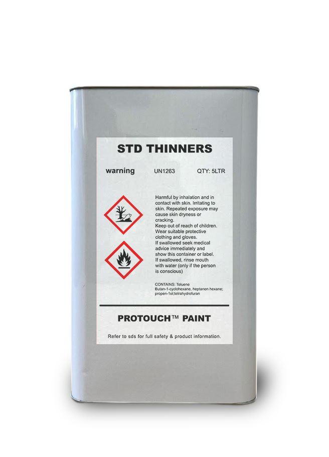 Protouch Standard Cellulose Thinner For Car Paint Lacquers Primers - 2 ...