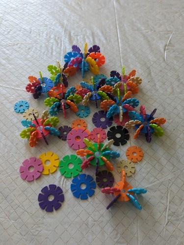 Snowflake Shaped Stem /Building Toys, 120 pcs. | eBay