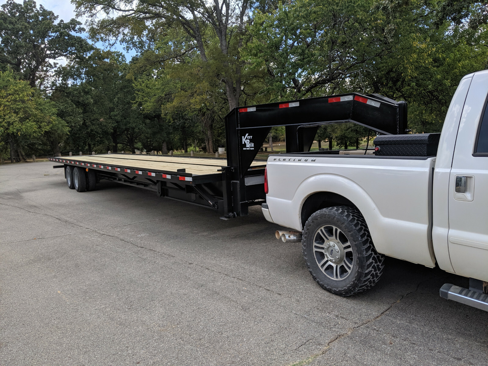 40' Gooseneck Hydraulic Tilt Trailer, Container Trailer | eBay