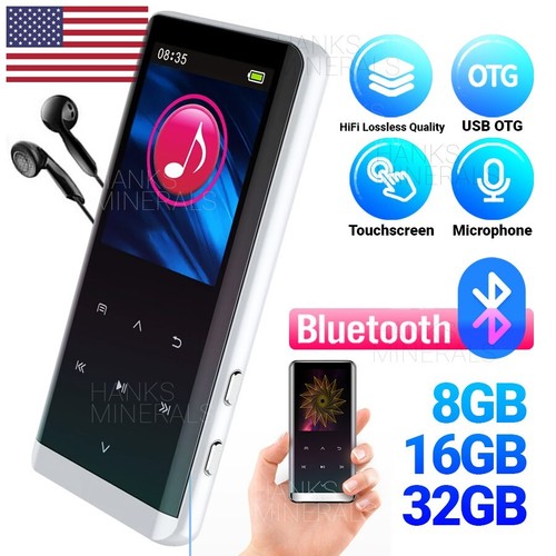 Bluetooth HiFi MP3 Player MP4 Media FM Radio Audio Recorder Music ...