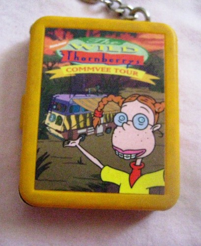 Nickelodeon Wild Thornberrys Commvee Tour Eliza Banana Boat key chain ...