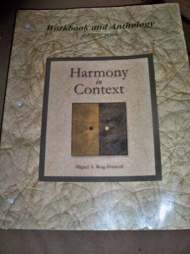 Workbook/Anthology for use with Harmony in Context - Paperback - GOOD 9780073039985| eBay