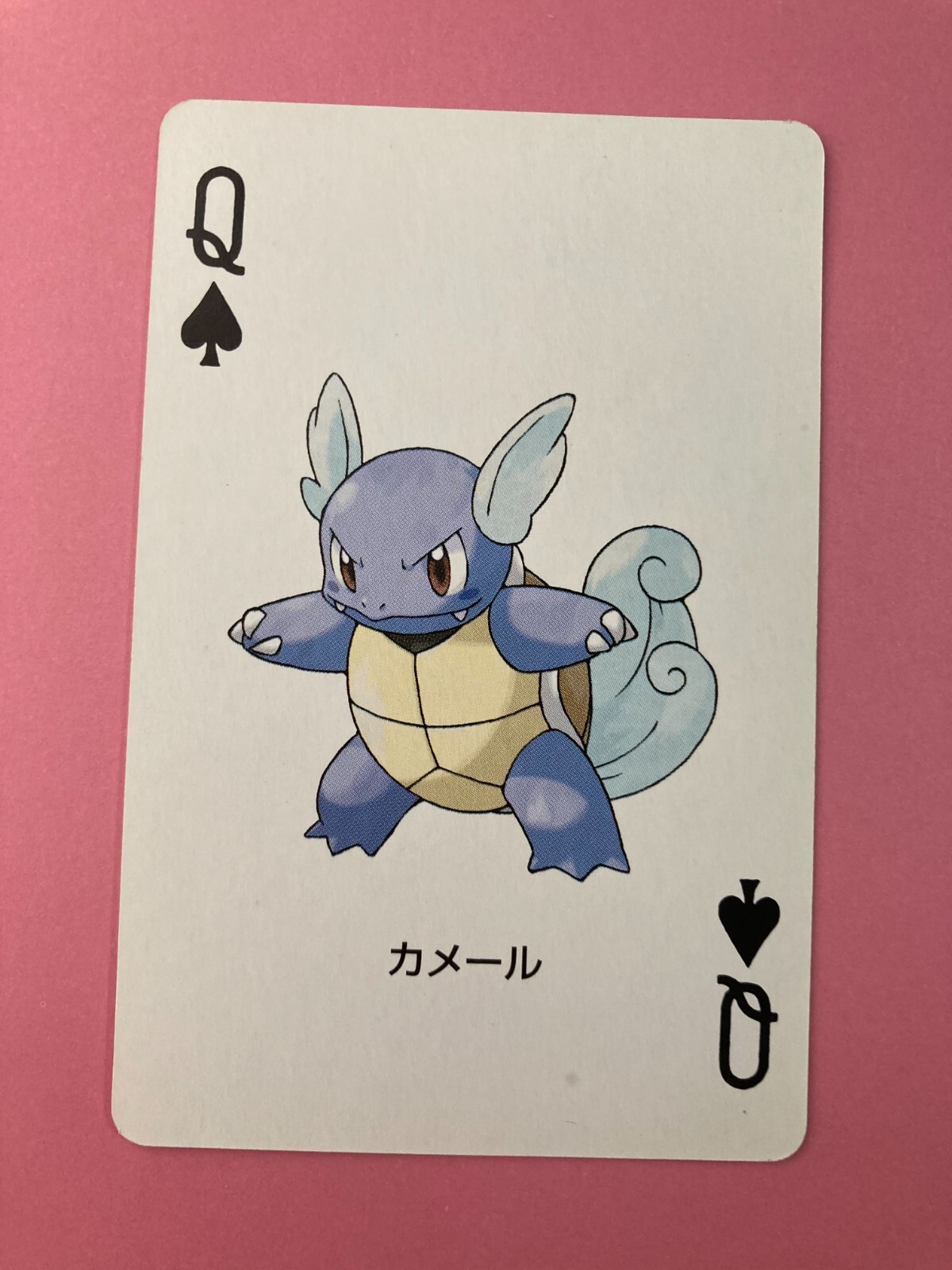 Wartortle pokemon Playing Poker Card Fire Red Charizard Nintendo ...