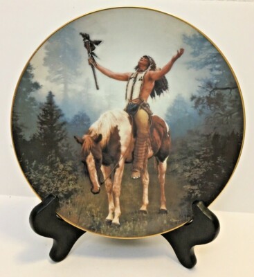 Hamilton Collection Deliverance Mystic Warriors Plate Collection 1553RR ...
