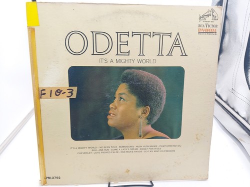 Odetta It's A Mighty World LP Record 1964 Mono RCA LPM-2792 EX cVG | eBay