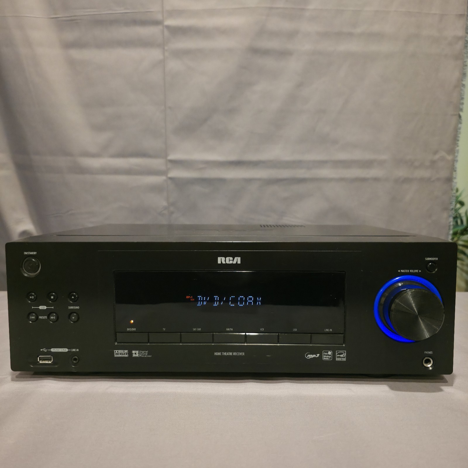 RCA RT2870-A 5.1 Surround Sound Home Theater Receiver Used No Remote ...