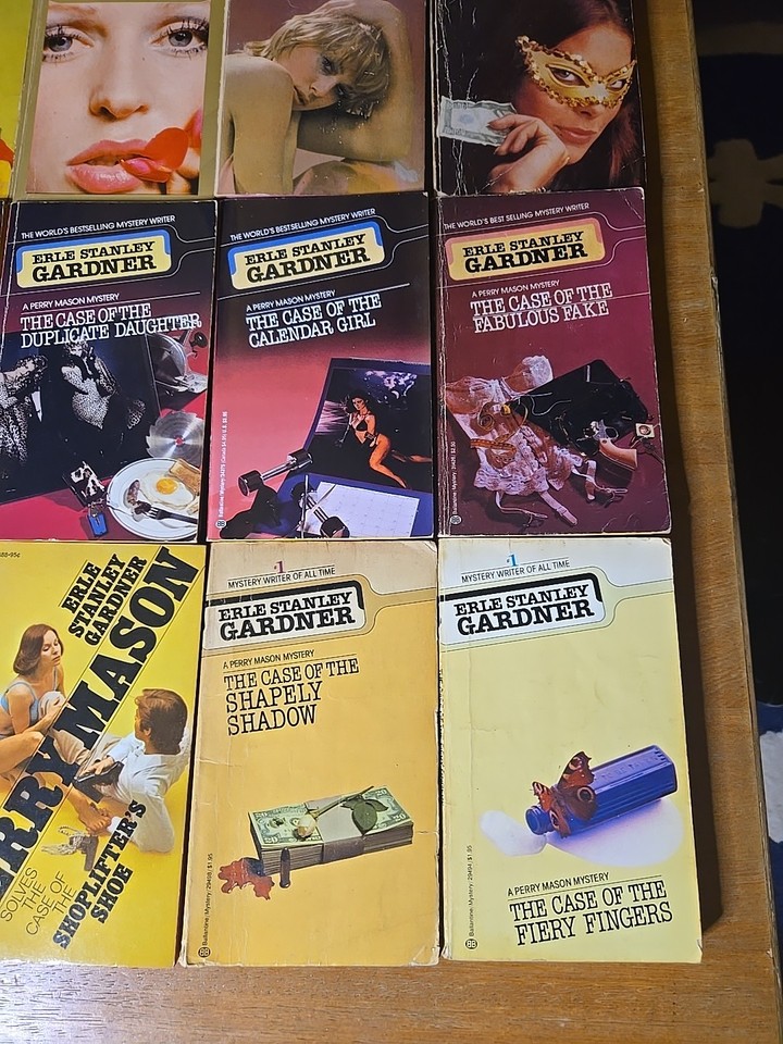 PERRY MASON (12) Vintage Paperback Books By Erle Stanley Gardner | eBay