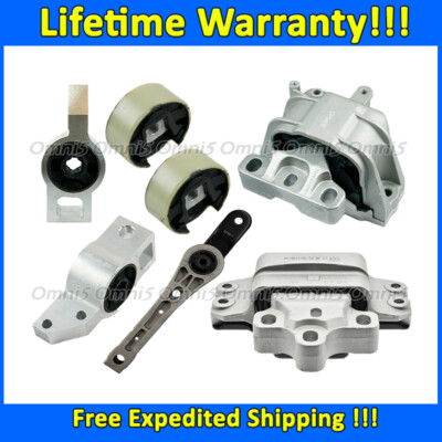 K3288 Motor&Transmission Mount 7pc For 2006-2009 Audi A3 Quattro 3.2L ...