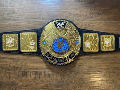 WWF World Heavyweight Championship Belt (Scratch Logo Big Eagle) | eBay