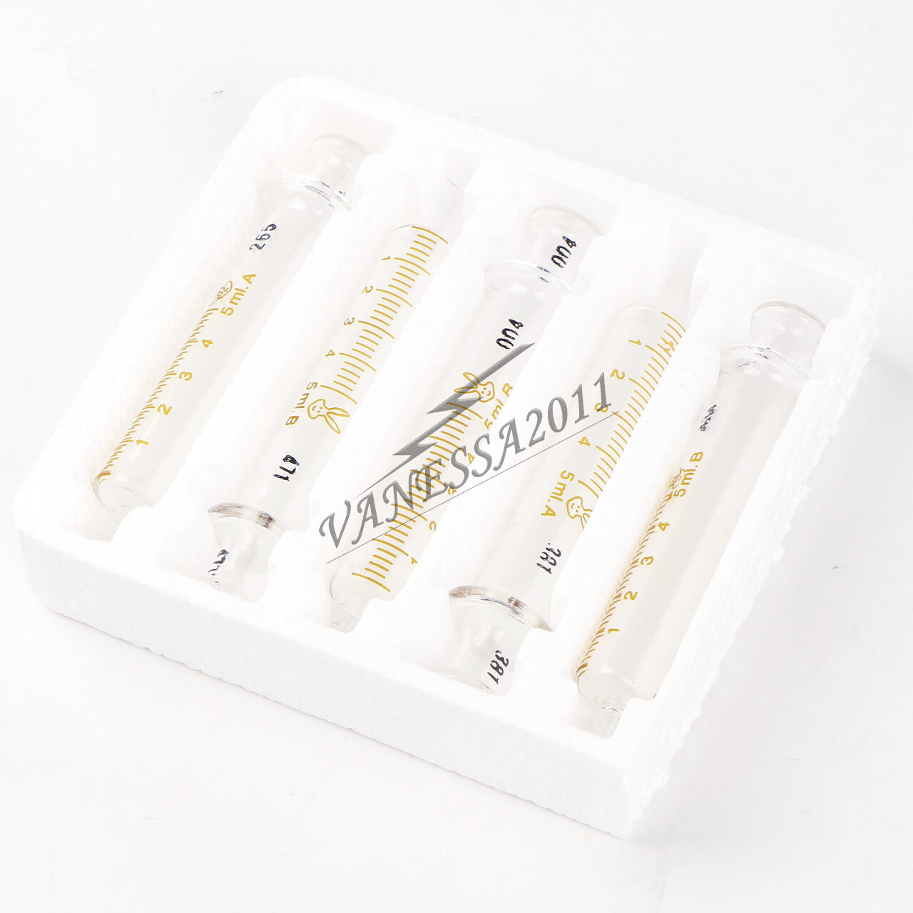 1PCS NEW 5ml Glass Syringes Glass Sampler Lab 5cc Glassware | eBay ...
