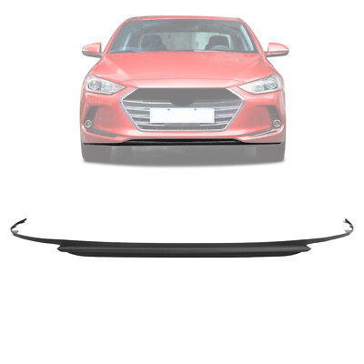 Front Lower Bumper Valance Deflector Lip For Hyundai Elantra 2017-18 ...