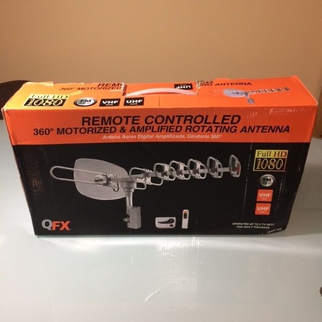 remote controlled 360 motorized & amplified rotating antenna | eBay