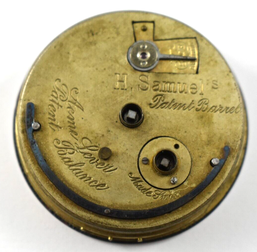 Vintage H.Samuel's Patent Barrel KW/KS Pocket Watch Movement lot.fa | eBay