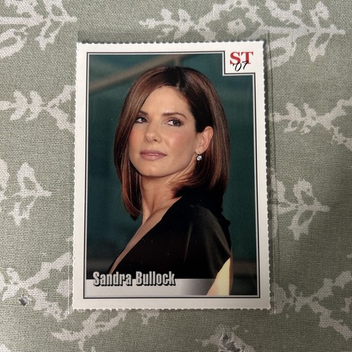 Sandra Bullock Actress 2007 Spotlight Tribute Trading Card #7! | eBay