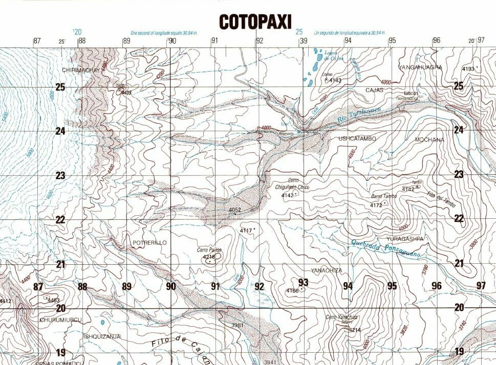 Cotopaxi National Park Map