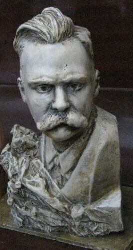 FRIEDRICH NIETZSCHE BUST -- Statue Figure Sculpture Philosophy ...