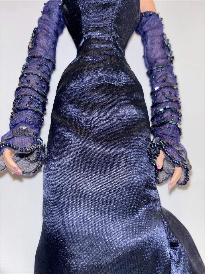 Spellbound GiGi Doll Formal Blue Gown 17" Butterfly Ring Sandra Bilotto ...