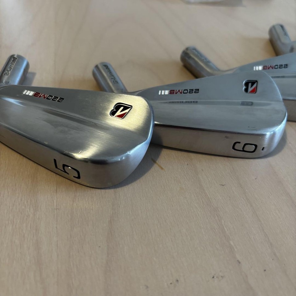 Bridgestone TOUR B 220MB Iron Head Set of 6 5-Pw Head Only Used | eBay