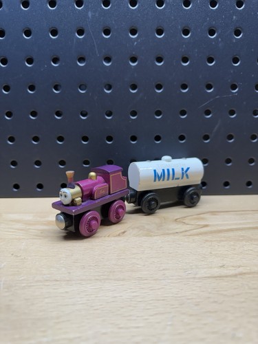 Thomas & Friends Wooden Railway Train Engine Lady Milk Tanker Lot | eBay